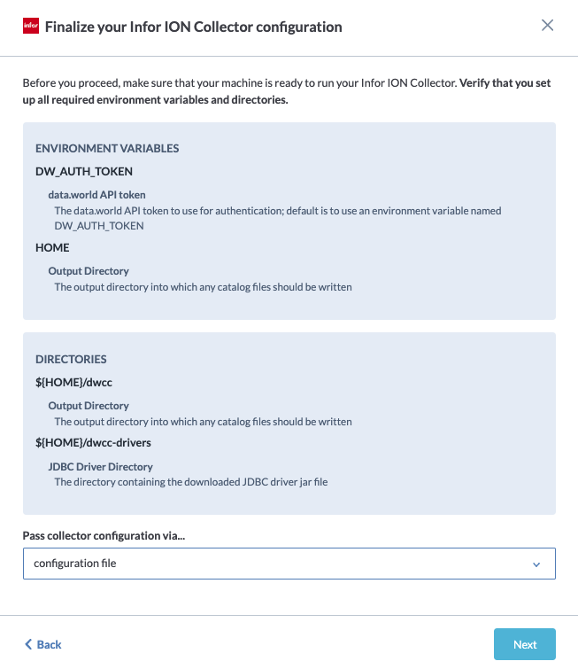 Infor ION and the data.world Collector